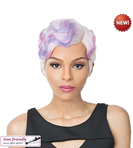 it's a wig! Synthetic Hair Wig Nuna (1 - JET BLACK)