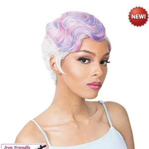 it's a wig! Synthetic Hair Wig Nuna (1 - JET BLACK)