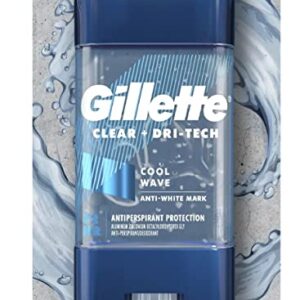 Gillette Endurance Clear Gel Deodorant, Cool Wave (3.8 oz., 5 pk.)ES