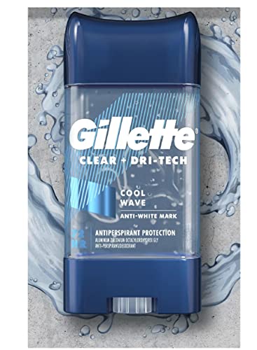 Gillette Endurance Clear Gel Deodorant, Cool Wave (3.8 oz., 5 pk.)ES