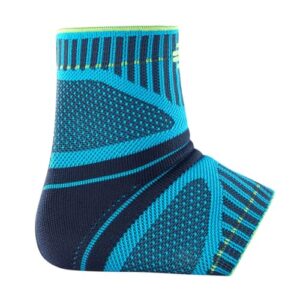 bauerfeind sports ankle support dynamic - ankle compression sleeve for freedom of movement - 3d airknit fabric for breathability - premium quality & washable (s, rivera)