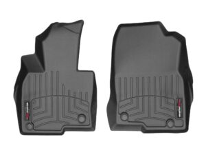 weathertech custom fit floorliners for mazda cx-5-1st row (4411871), black