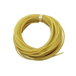 UP100 10 Meters Diameter 2mm/2.2mm/2.5mm/3mm/3.5mm Plain Traditional Solid Elastic Rubber Rope Tied Fishing Line