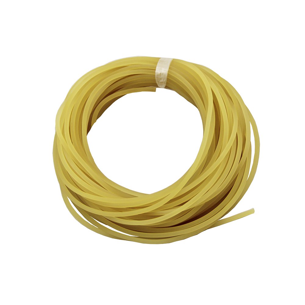 UP100 10 Meters Diameter 2mm/2.2mm/2.5mm/3mm/3.5mm Plain Traditional Solid Elastic Rubber Rope Tied Fishing Line