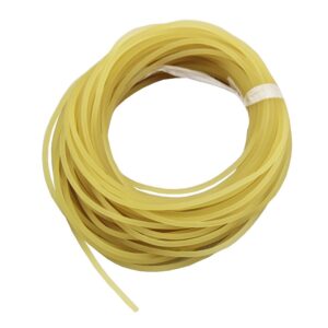 up100 10 meters diameter 2mm/2.2mm/2.5mm/3mm/3.5mm plain traditional solid elastic rubber rope tied fishing line