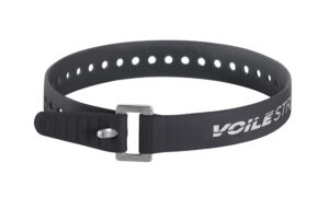 voile straps - 22" aluminum buckle xl series black