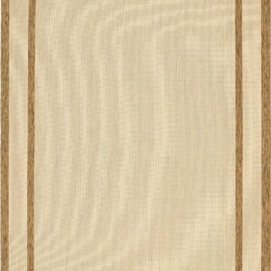 Unique Loom Outdoor Border Collection Area Rug - Border (7' 10" x 11' 4" Rectangle, Beige/ Brown)