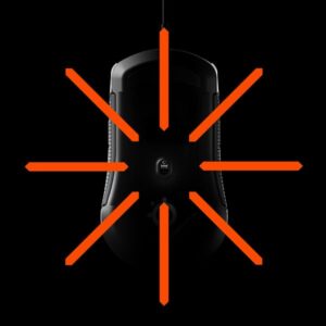 SteelSeries Sensei 310 Gaming Mouse - 12,000 CPI TrueMove3 Optical Sensor - Ambidextrous Design - Split-Trigger Buttons - RGB Lighting, Black