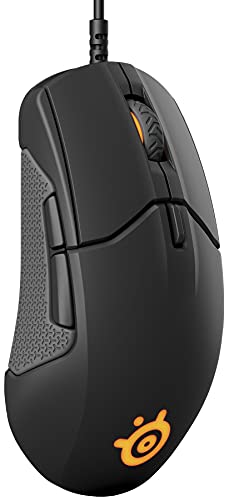 SteelSeries Sensei 310 Gaming Mouse - 12,000 CPI TrueMove3 Optical Sensor - Ambidextrous Design - Split-Trigger Buttons - RGB Lighting, Black