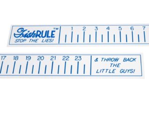 fish ruler - 24 inch boat ruler - fishing measuring tape by fishrule