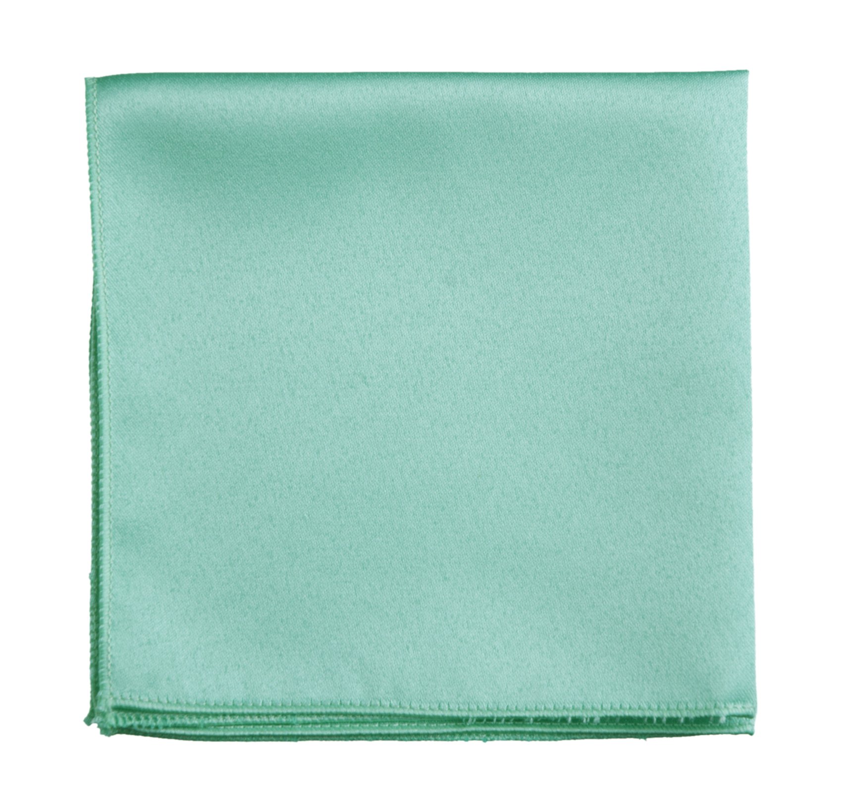 Tuxgear Mens Pocket Square Handkerchief in Solid Colors Fit All, Mint (Mint)