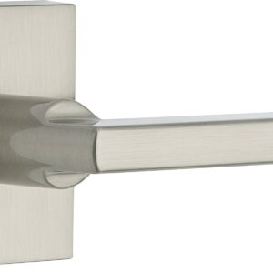 Satin Nickel Modern Halifax Dummy Door Lever