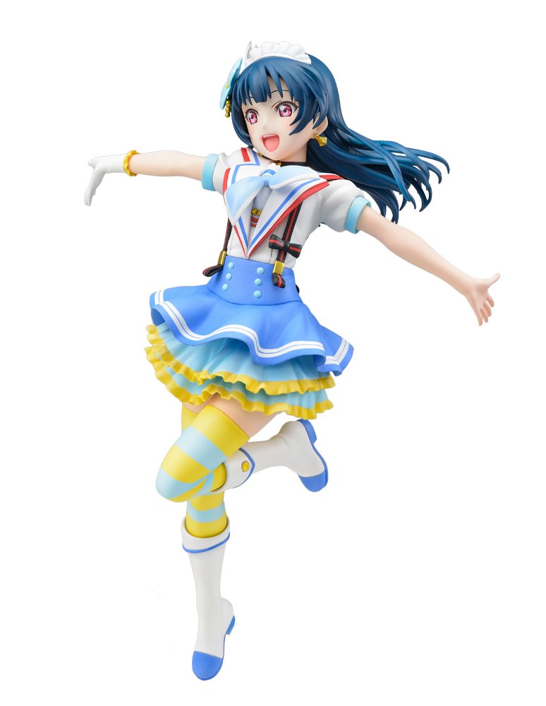 Sega Love Live! Sunshine!! Aozora Jumping Heart SPM Super Premium Figure Yoshiko Tsushima, 8.6"