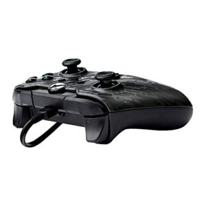 PDP Gaming Wired Controller: Phantom Black - Xbox One