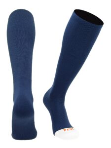 tck prosport performance tube socks (navy, x-large)