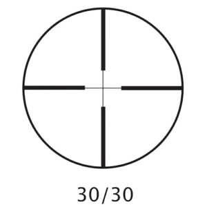 BARSKA CO12982 Colorado 2-7x32 Rifle Scope 30/30 Reticle, Black