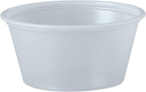 solo cup company dart polystyrene portion cups dccp200n 2500/pk, transparent