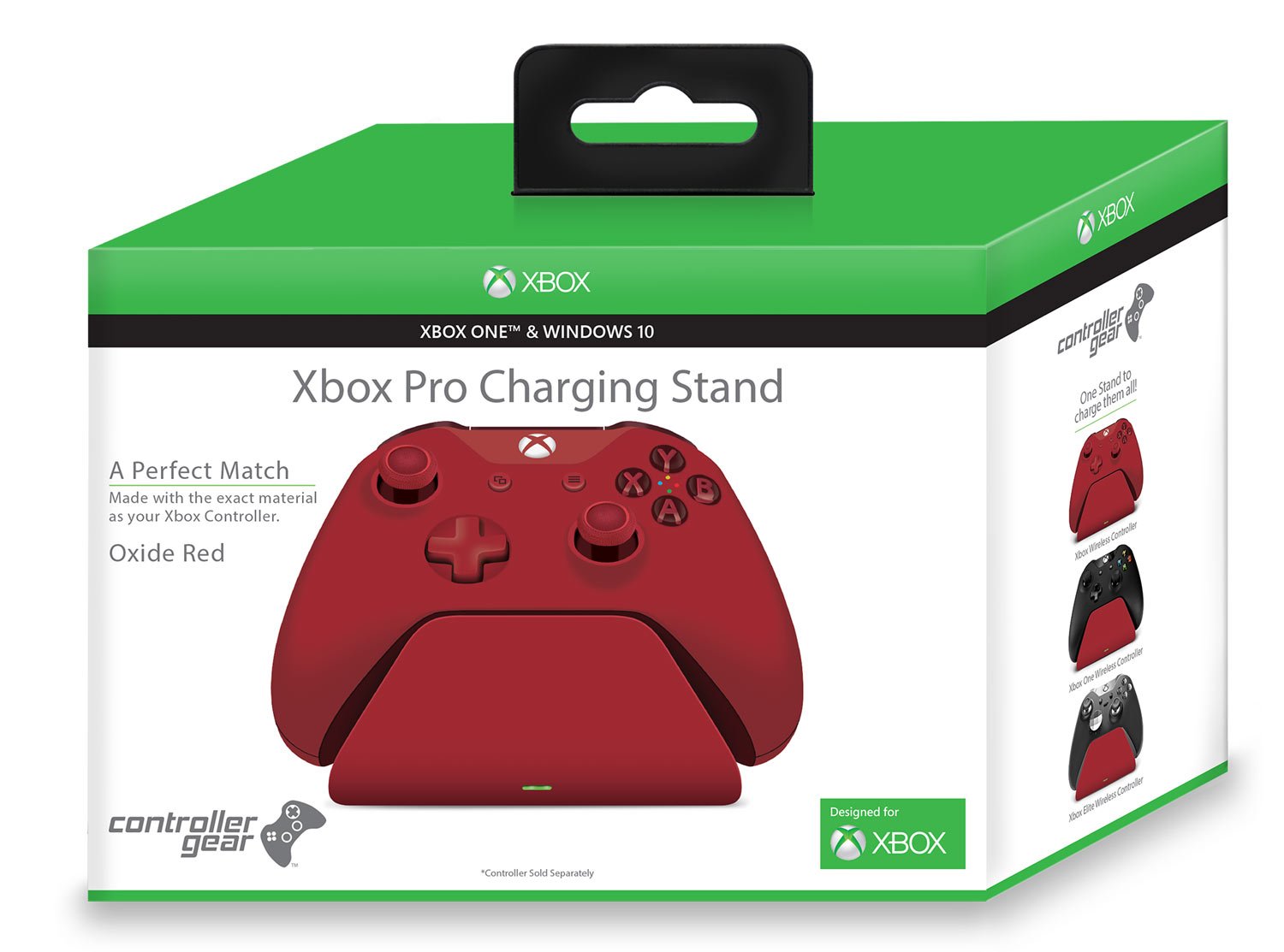 Controller Gear Oxide Red Xbox Pro Charging Stand (Controller Sold Separately) - Xbox One