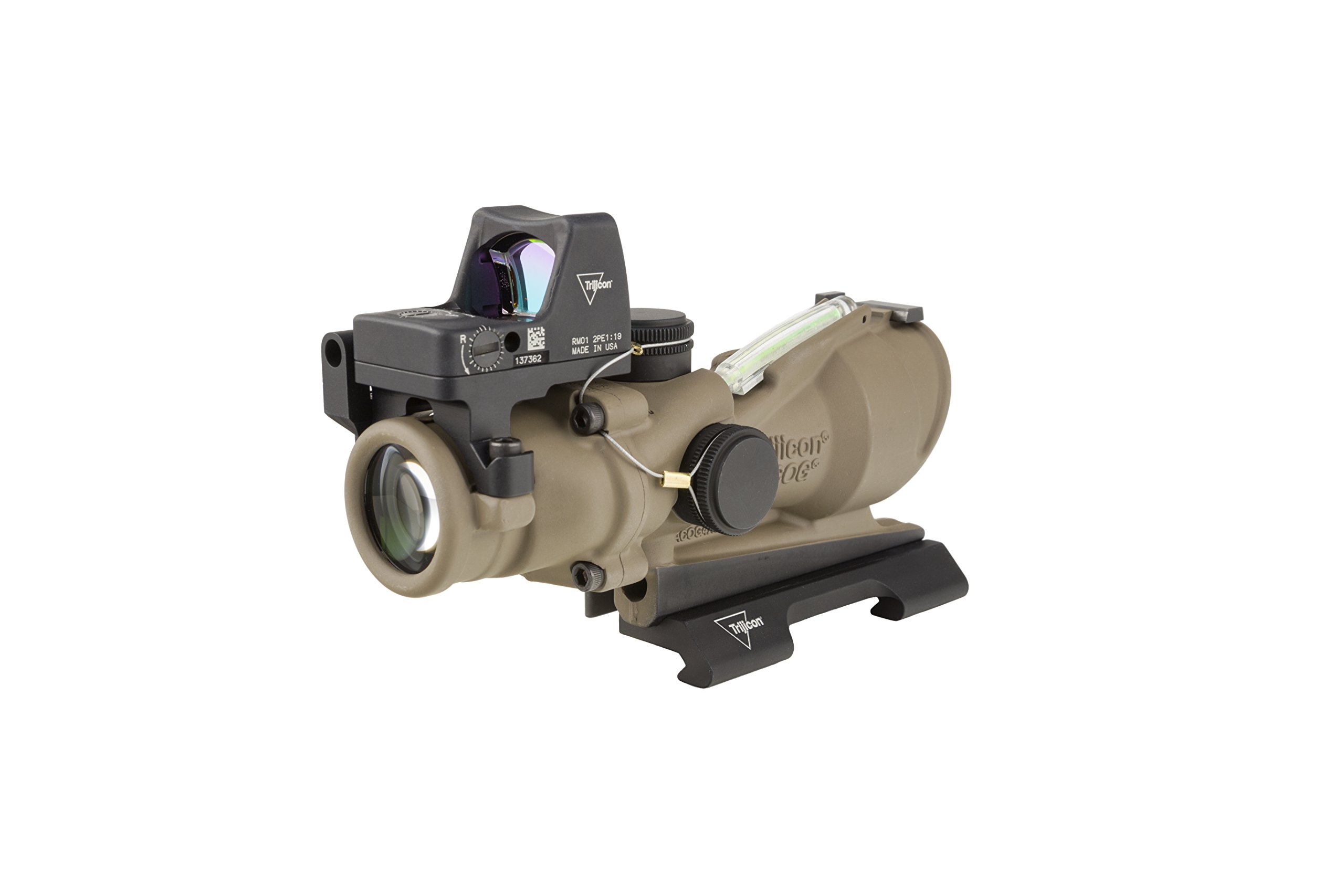 Trijicon 4x32mm ACOG Dual Illumination Green Crosshair Reticle Flat Dark Earth Optics