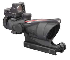 trijicon acog 4x32 red cv 223 w/rmr