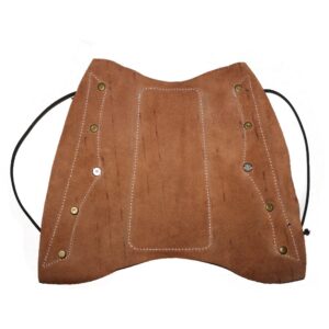 I-Sport Leather Suede Archery Protective Armguard Forearm Protector with Adjustable Straps