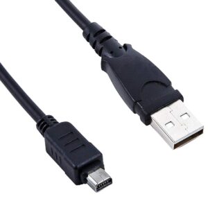 MaxLLTo USB Cable for Olympus Tough TG-4 TG-860 TG-870, Extra Long 5ft USB 2in1 Data SYNC-Charge Charging Cable Cord for Olympus Tough TG 4 TG 860 TG 870 Waterproof Underwater Camera