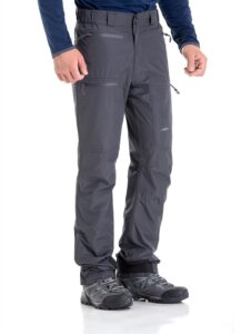 trailside supply co. mens-ski-snow-snowboard-pants, wind/waterproof, insulated, m, grey