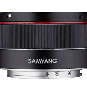 Samyang SYIO35AF-E 35mm f/2.8 Ultra Compact Wide Angle Lens for Sony E Mount Full Frame, Black