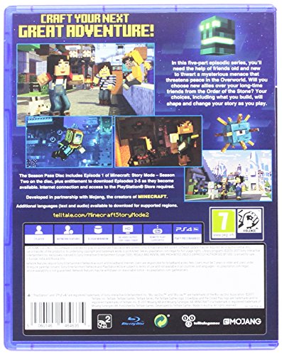 Minecraft Story Mode - Season 2 Pass Disc (PS4)