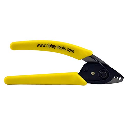 Miller CFS-3 Series Three-Hole Wire Stripper Tool for Working Technicians, Electricians, and Installers, Safe Cable-Splicing Tool, Easily Portable Wire Stripper, 4.2 Ounces