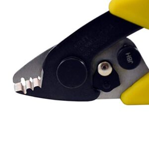 Miller CFS-3 Series Three-Hole Wire Stripper Tool for Working Technicians, Electricians, and Installers, Safe Cable-Splicing Tool, Easily Portable Wire Stripper, 4.2 Ounces