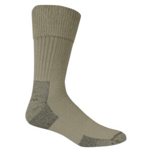 Dr. Scholl's Men's Advanced Relief Crew - 2 & 3 Pair Packs Casual Sock, Khaki, 7 12 US