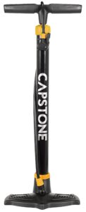 capstone steel floor pump, black