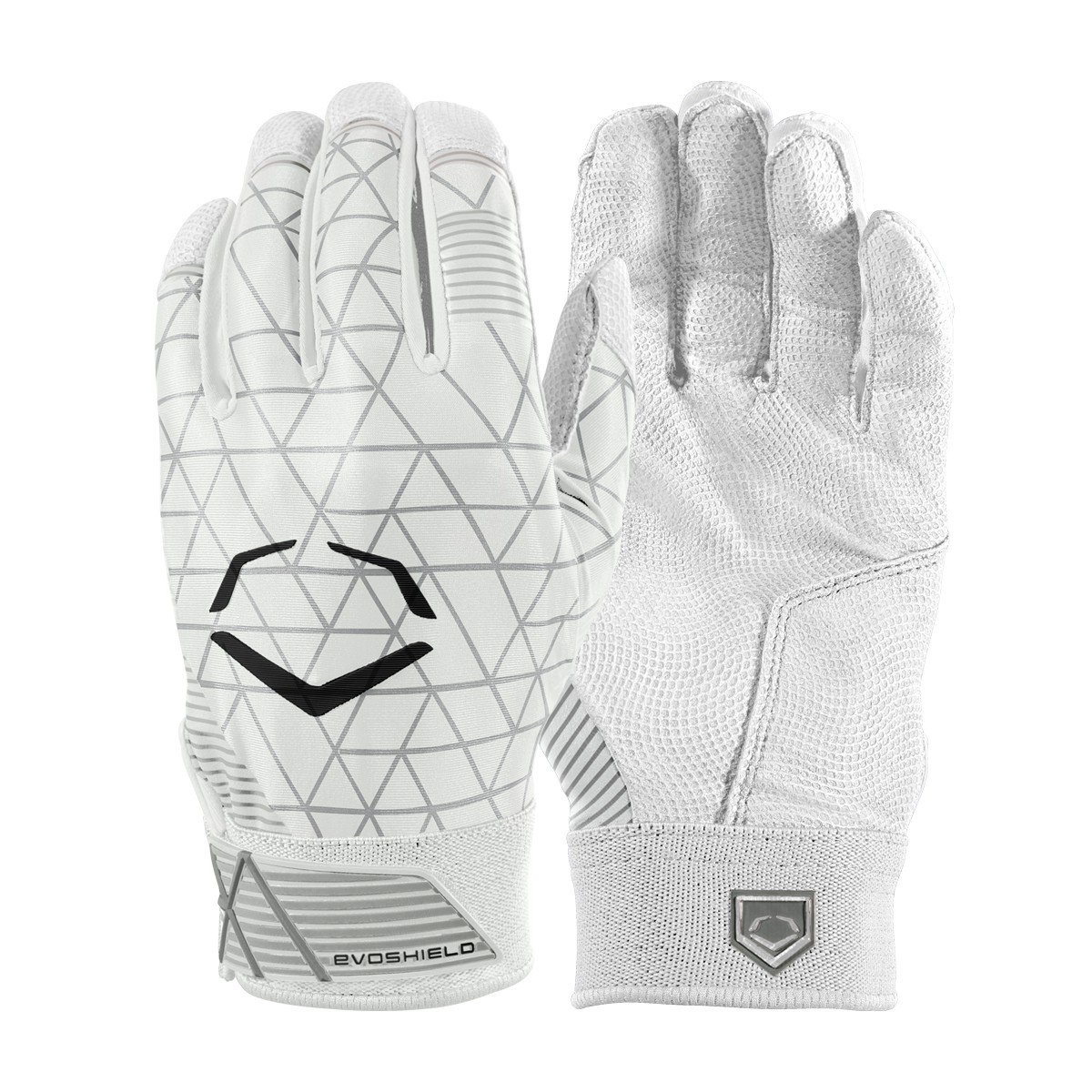 Evoshield EvoCharge Protective Batting Gloves - Youth Small, White