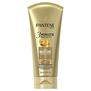 pantene moisture renewal 3 minute miracle deep conditioner, 6 fluid ounce, pack of 2