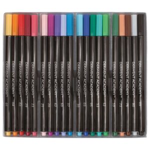 Derwent Academy Water-Soluble Markers, Fine Tip, 20 Pack (98202)