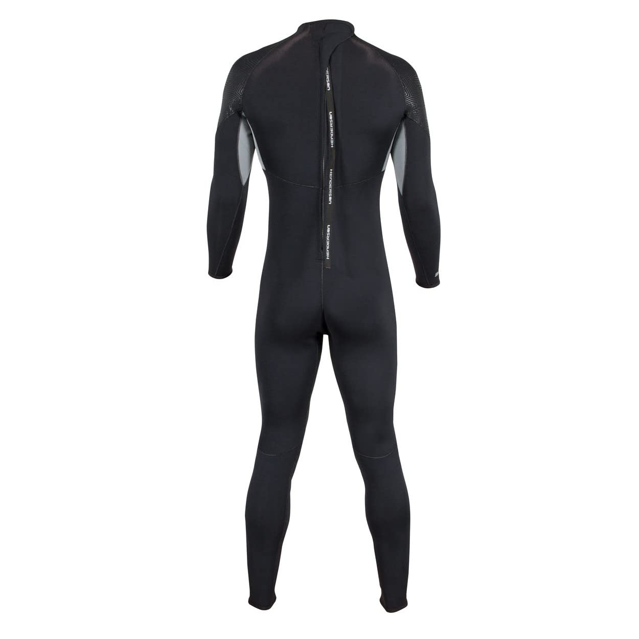 Henderson 3mm Mens Thermoprene Pro Back Zip Wetsui - Black - XX-Large