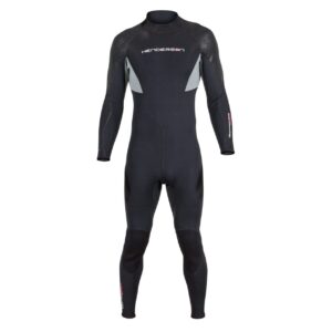 henderson 3mm mens thermoprene pro back zip wetsui - black - xx-large