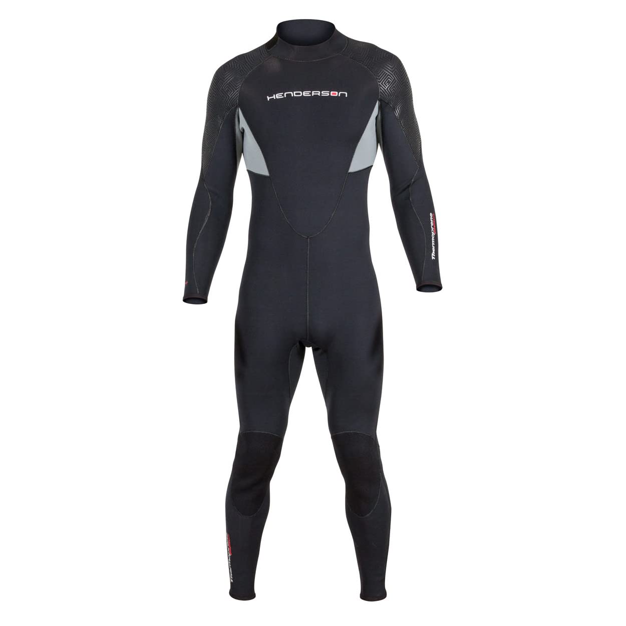 Henderson 3mm Mens Thermoprene Pro Back Zip Wetsui - Black - XX-Large