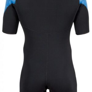 Henderson Men's 3mm Thermoprene Pro Front Zip Shorty Wetsuit, Black/Blue, 6XL