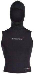 henderson 7/5mm men's thermoprene pro hooded vest, xxl