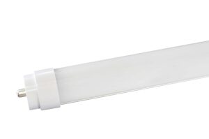 nyll - (pack of 2 5 ft/ 60” t12 single pin (fa8) plug & play led tube - daylight (6000k) t12 led directly relamp 50w fluorescent bulb f60t12/d (without rewiring or modification) - ballast required!