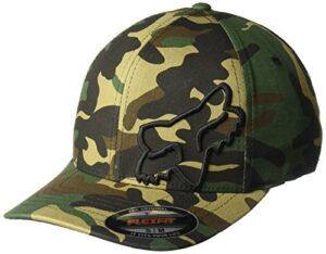 fox racing mens flex 45 flexfit hat baseball cap, camo, small-medium