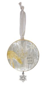 cathedral art gentle quiet spirit ornament, multi