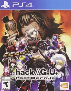 .hack//g.u. last recode - playstation 4