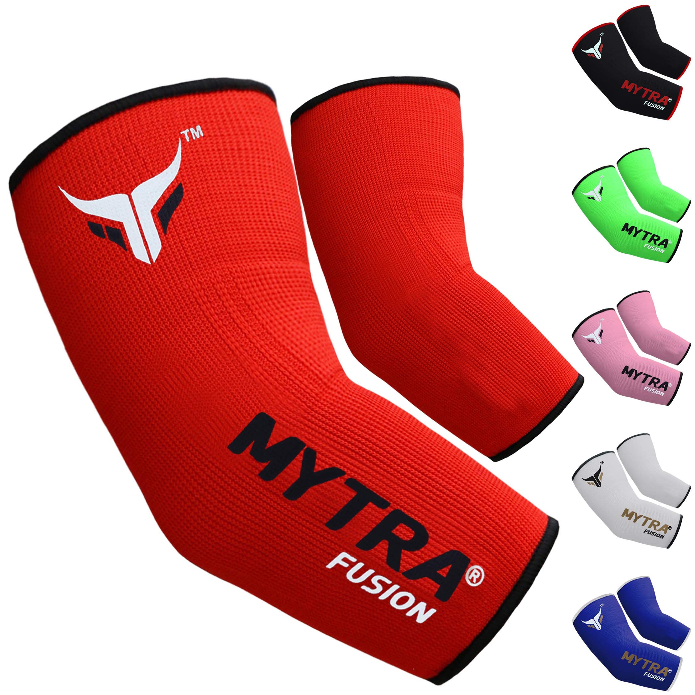 Mytra Fusion Elbow Brace Elbow Protector Arm Protector Farabi Elbow Brace Support Injury Relief Elasticated Elbow Support Sleeve Tennis Elbow, Golfers Elbow, Arthritis, Injury Recovery Elbow Support