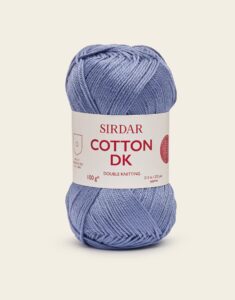 sirdar cotton dk 540 mediterranean blue