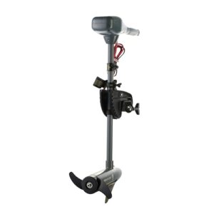 Newport Kayak Series 36lb Thrust Transom Mounted Saltwater Electric Trolling Motor w/LED Battery Indicator (24" Shaft)