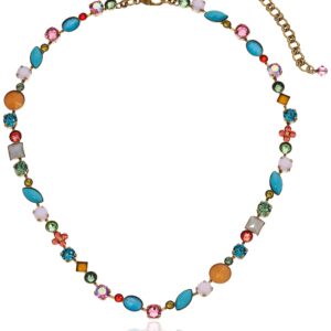 Sorrelli Happy Birthday Classic Tee-Shirt Necklace, 16" + 4.5" Extender