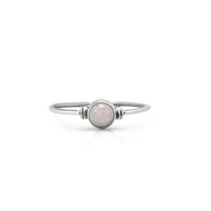 koral jewelry round moonstone delicate ring 925 sterling silver vintage boho chic (8)